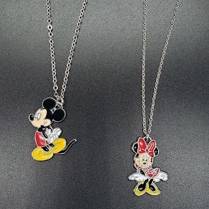 Hand Crafted | Jewelry | Mickey Minnie Mouse Necklace Set | Poshmark